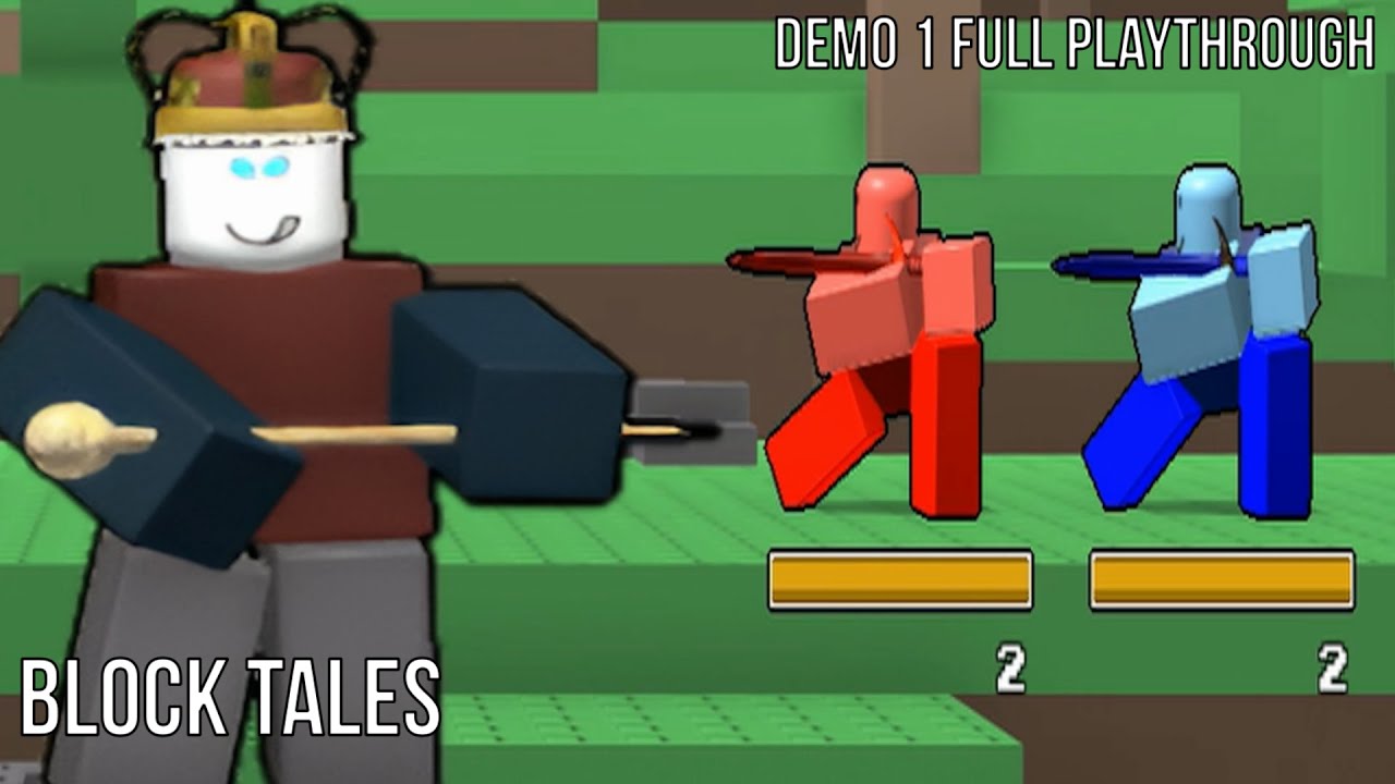 Roblox Block Tales Demo 1 Full Playthrough No Commentary Youtube