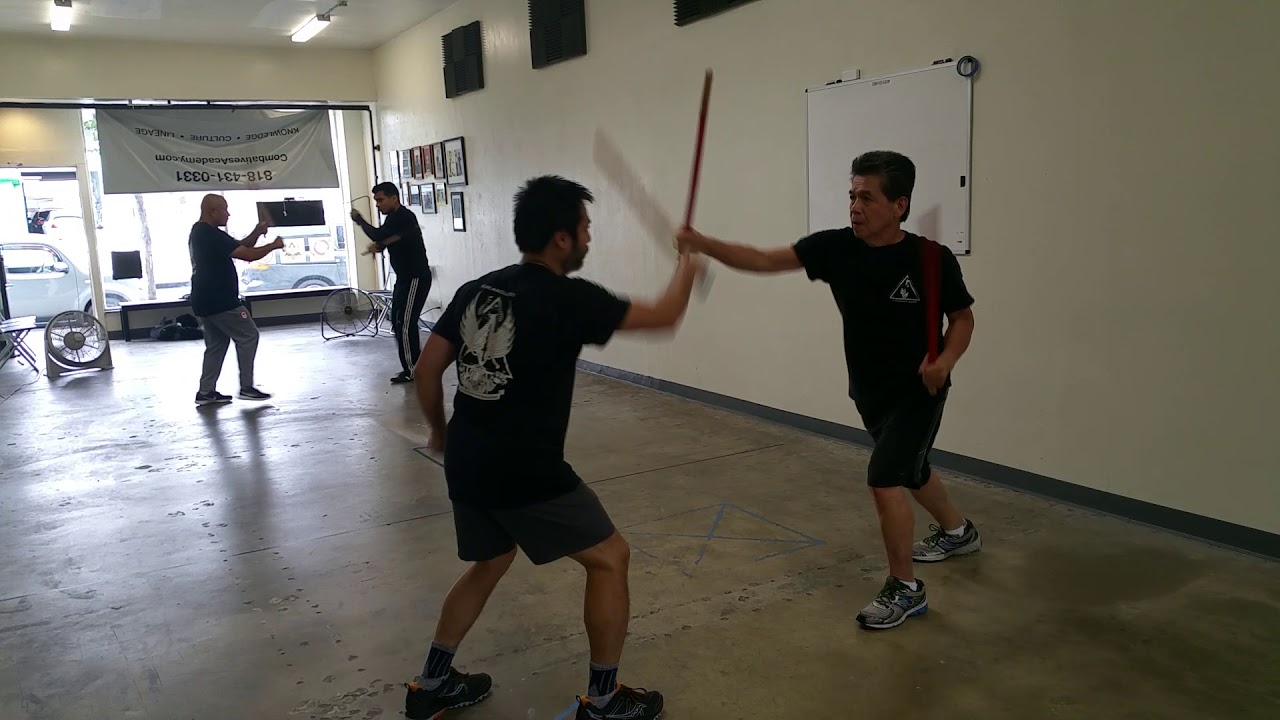 Filipino Martial Arts Double Stick Drill Youtube