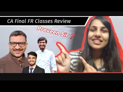 Best Faculty For Fr Classes Ca Final Castudents Icaica Youtube