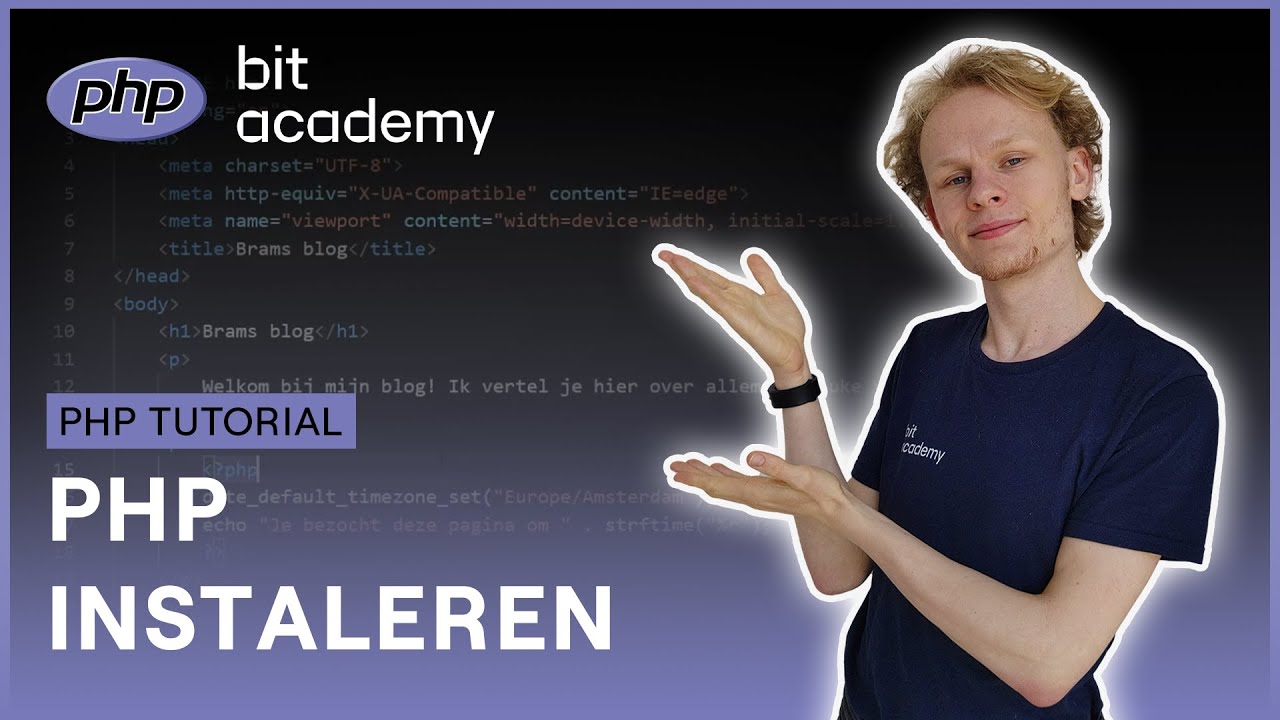 Php Tutorial Php Installeren Youtube