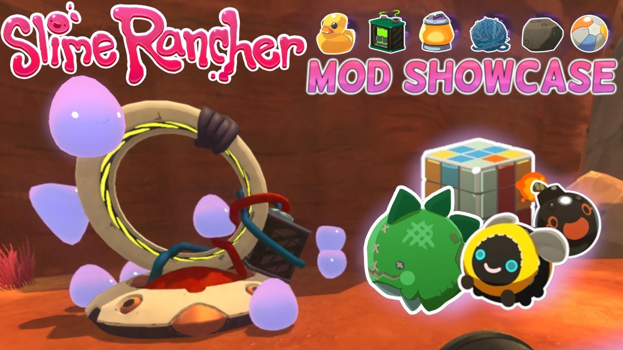 These Slimes Know Your Dreams Slime Rancher Mod Showcase Youtube