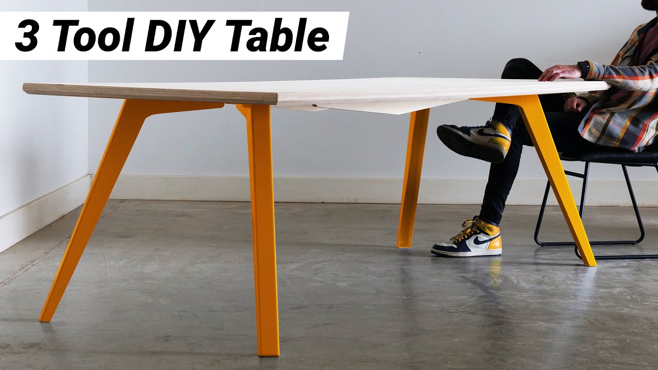 Diy Dining Table Full Plans Free Youtube