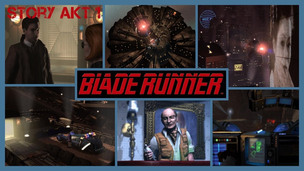Playthrough Blade Runner Akt 1 Pc Game Deutsch Youtube