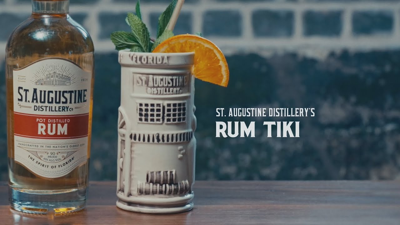 60 Second Rum Tiki Cocktail Easy Rum Recipes Youtube