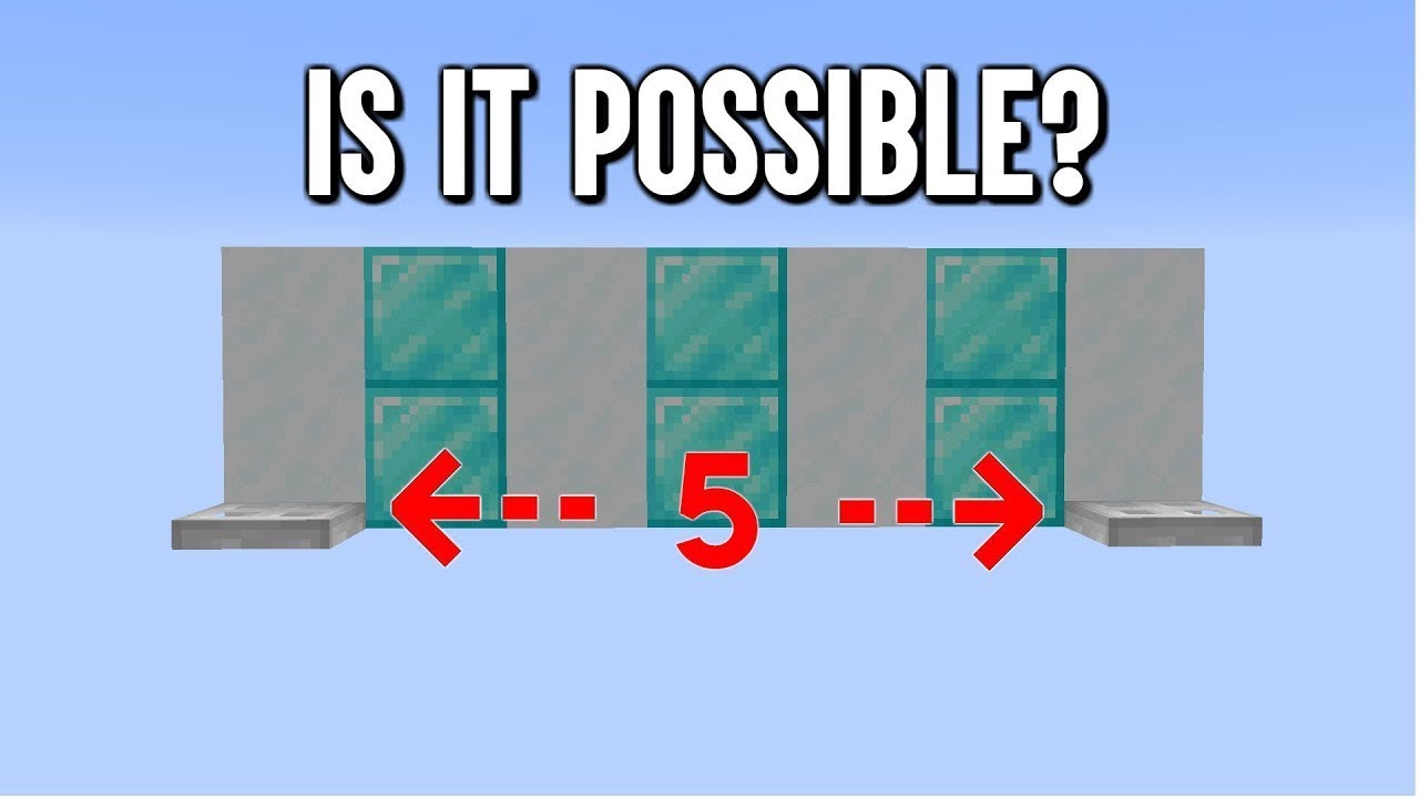 How To Jump 5 Blocks In Minecraft Youtube