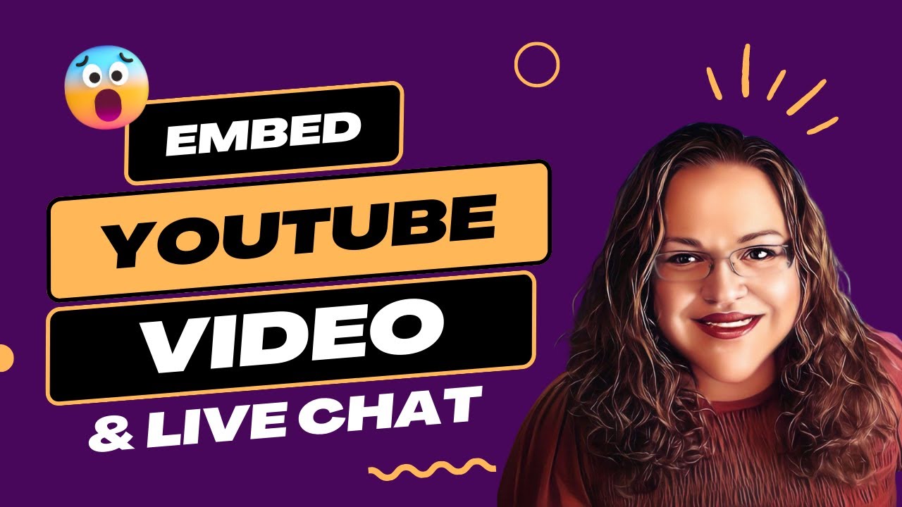 How To Embed Video Chat Into Website Youtube
