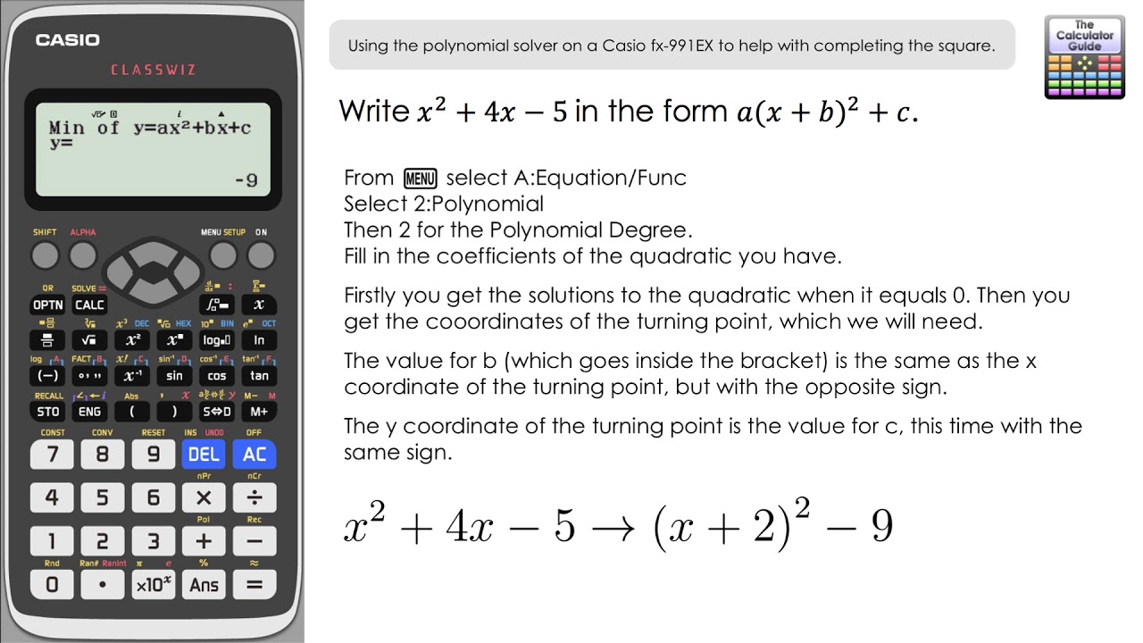Combination Using The Calculator Casio Fx991ms