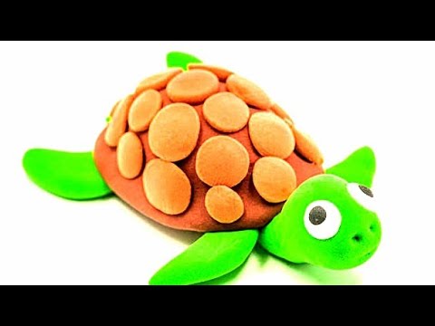 Super Easy Clay Tutorial How To Make A Turtle Out Of Clay Diy Youtube