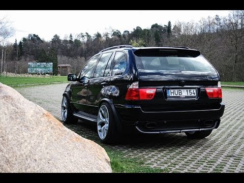 Bmw X5 E53 Tuning Snow Drift Exhaust Sound Part 1 Youtube