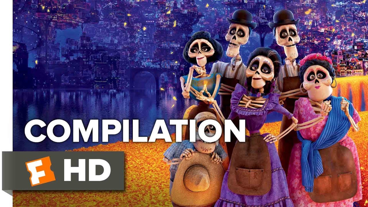 Coco All Trailers Clips 2017 Movieclips Trailers Youtube