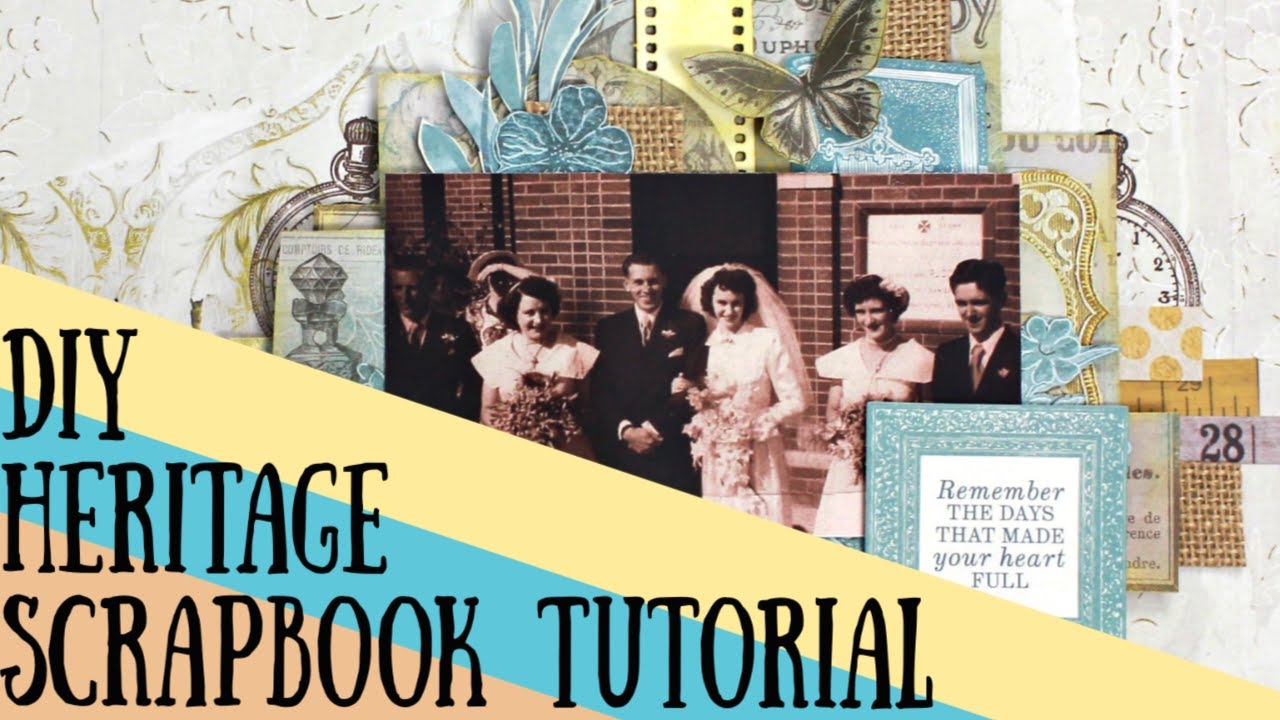 Heritage Scrapbook Layout Ideas Heritage Scrapbooking Family Layouts