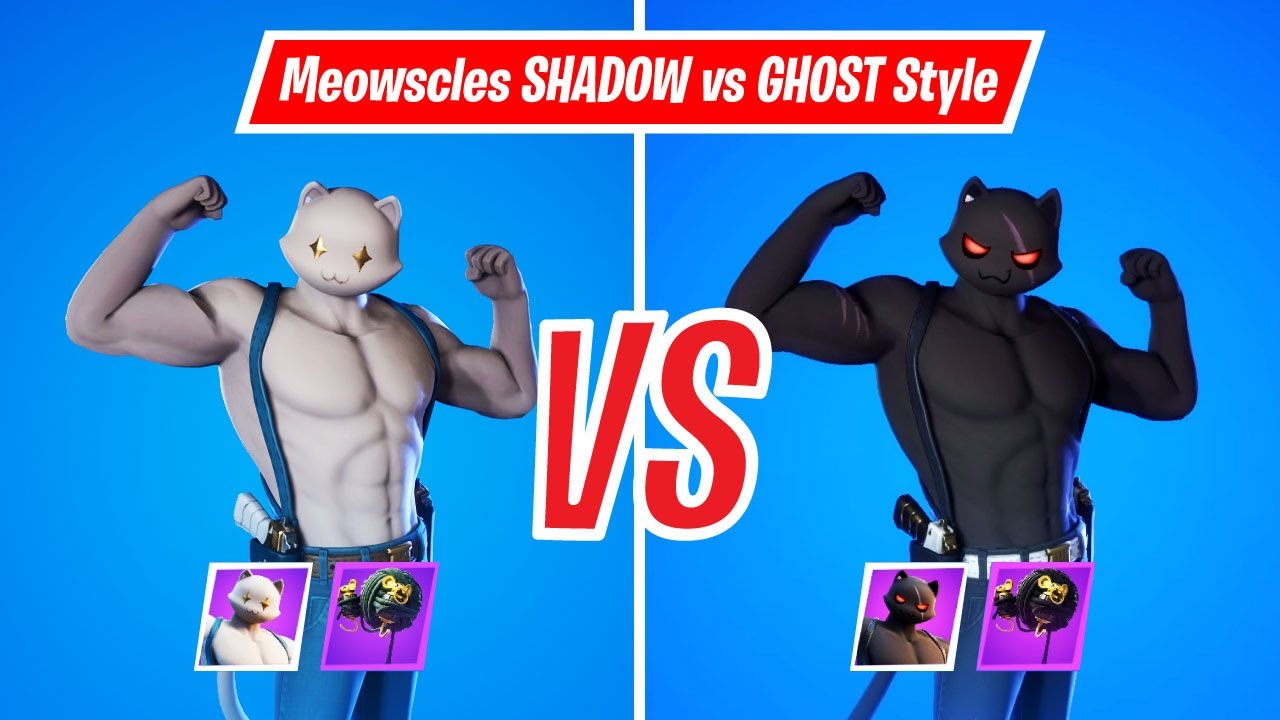 Meowscles Shadow Vs Ghost Style All Cosmetics Closer Look Which One