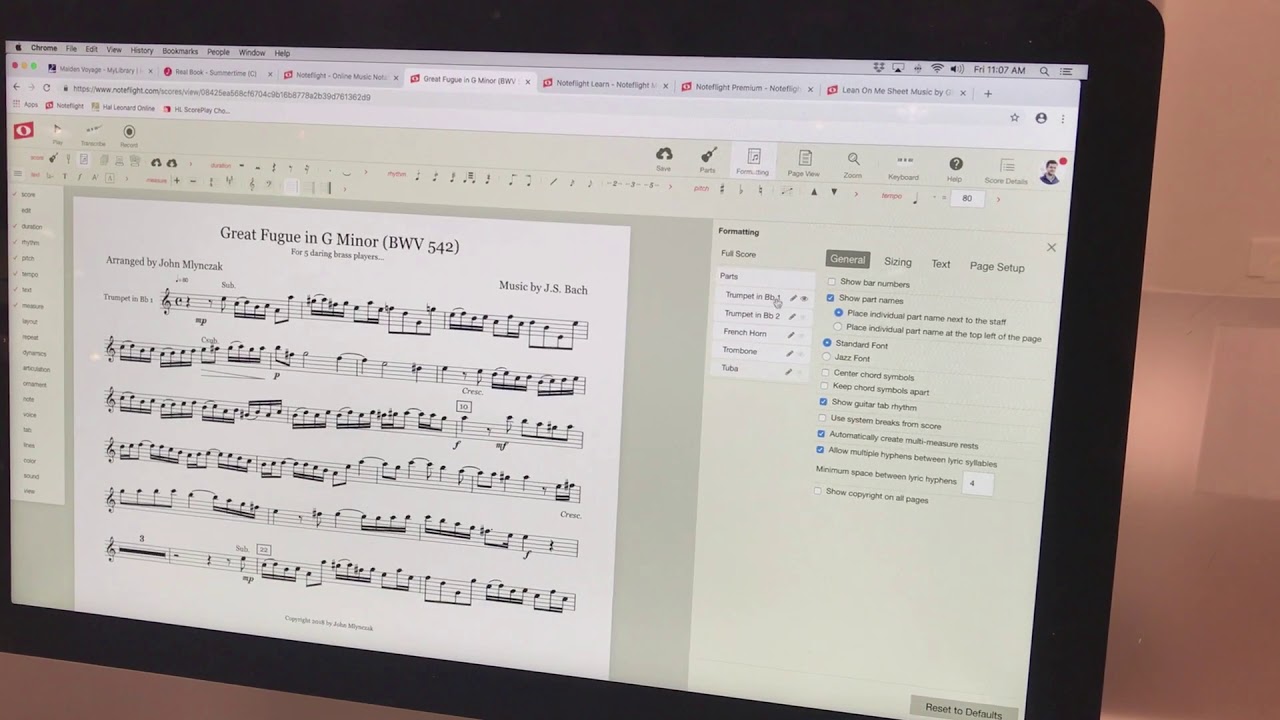 Namm 2019 Editing Music In Noteflight Youtube