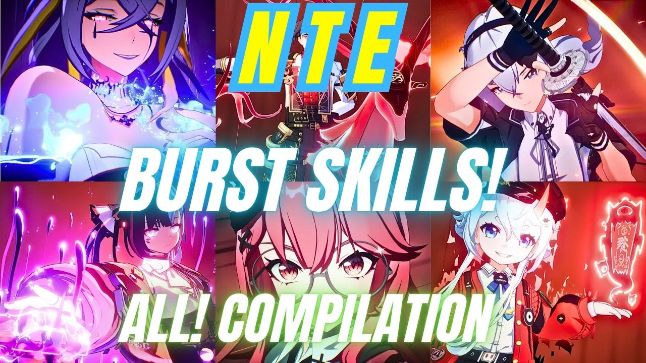 Nte Burst Ultra Skills пёџcompilation пёџfadia Adler Lacrimosa Nanally