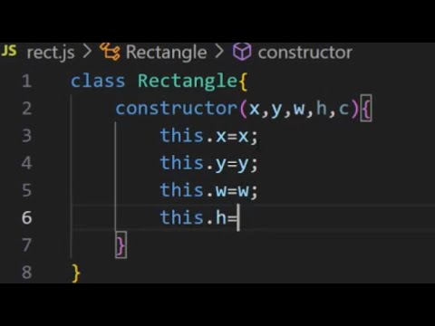 Object Oriented Programming In P5 Js P5 Js Tutorial 4 Youtube