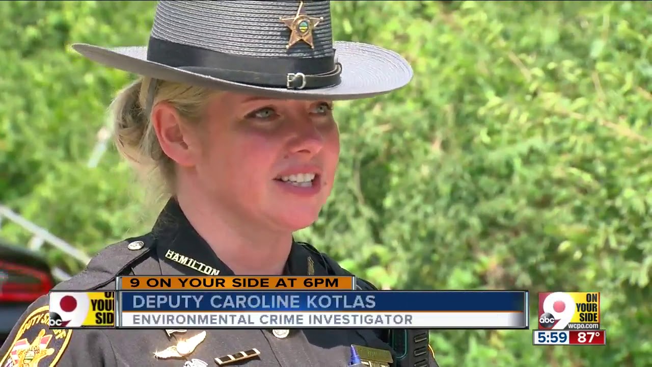 Deputy Investigates Illegal Dumping Pollution Youtube