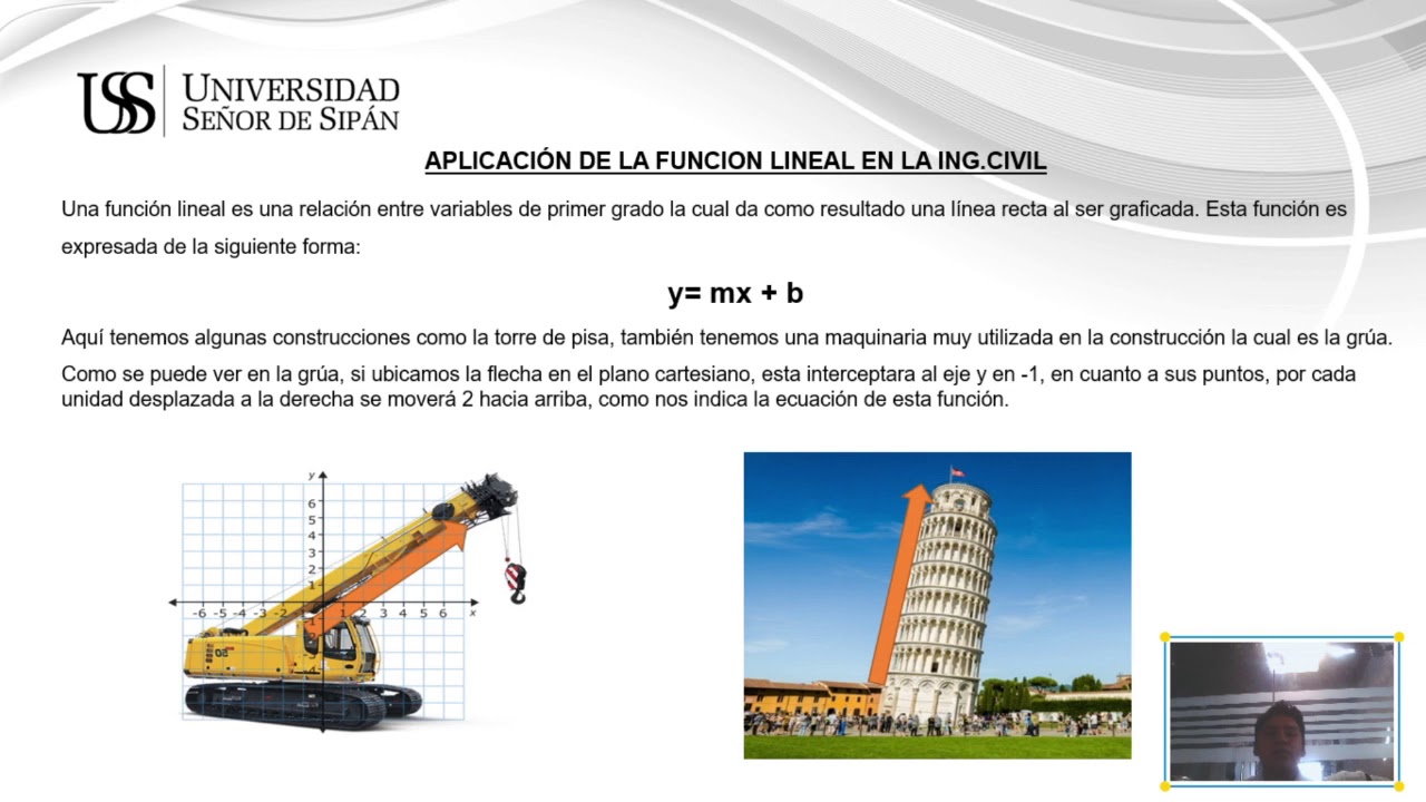 Aplicación De Las Funciones En La Ingeniería Civil Youtube