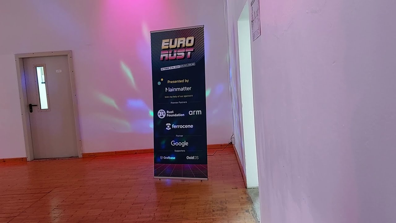 I Attended Eurorust 2022 Youtube