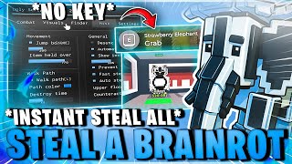 No Key Steal A Brainrot Hack Script Gui Fast Steal Desync Anti Hit Dupe ...