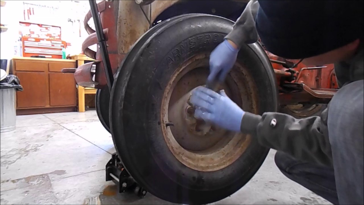 8n Ford Wheel Bearing Adjustment Youtube