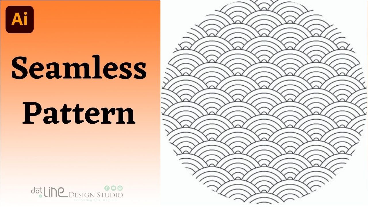 Adobe Illustrator Tutorial How To Make An Advanced Seamless Pattern