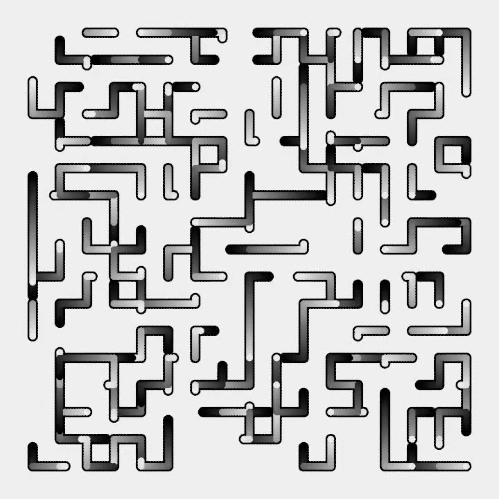 Gradation Random Walk Openframeworks Programming Creativecoding