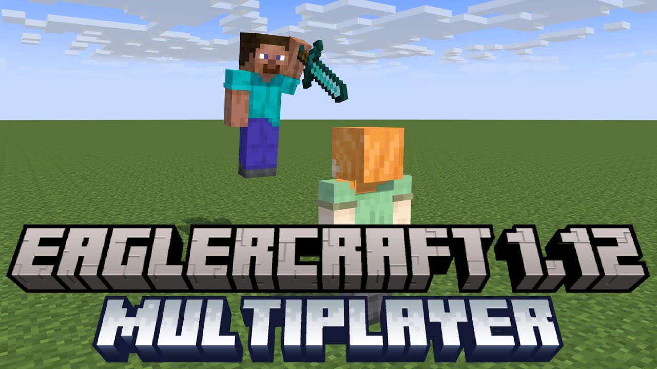 Eaglercraft 1 12 Multiplayer Youtube