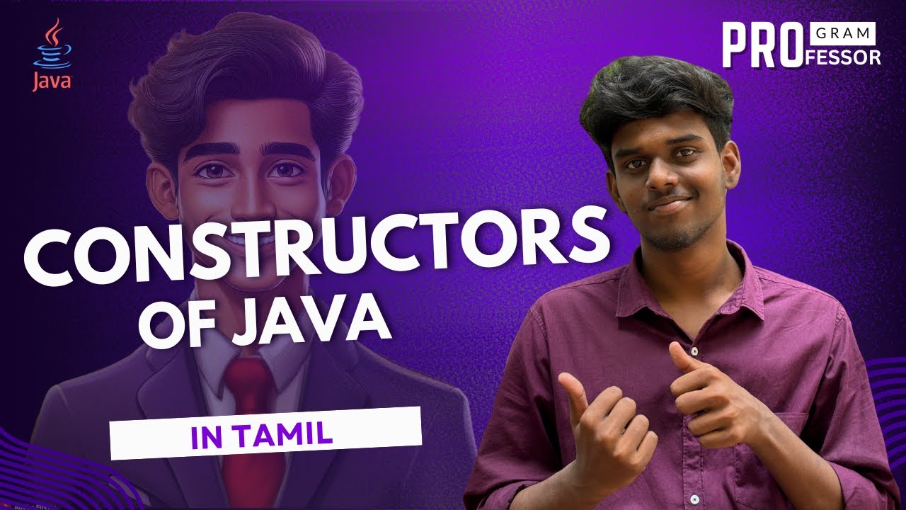 19 Constructors In Java In Tamil Youtube