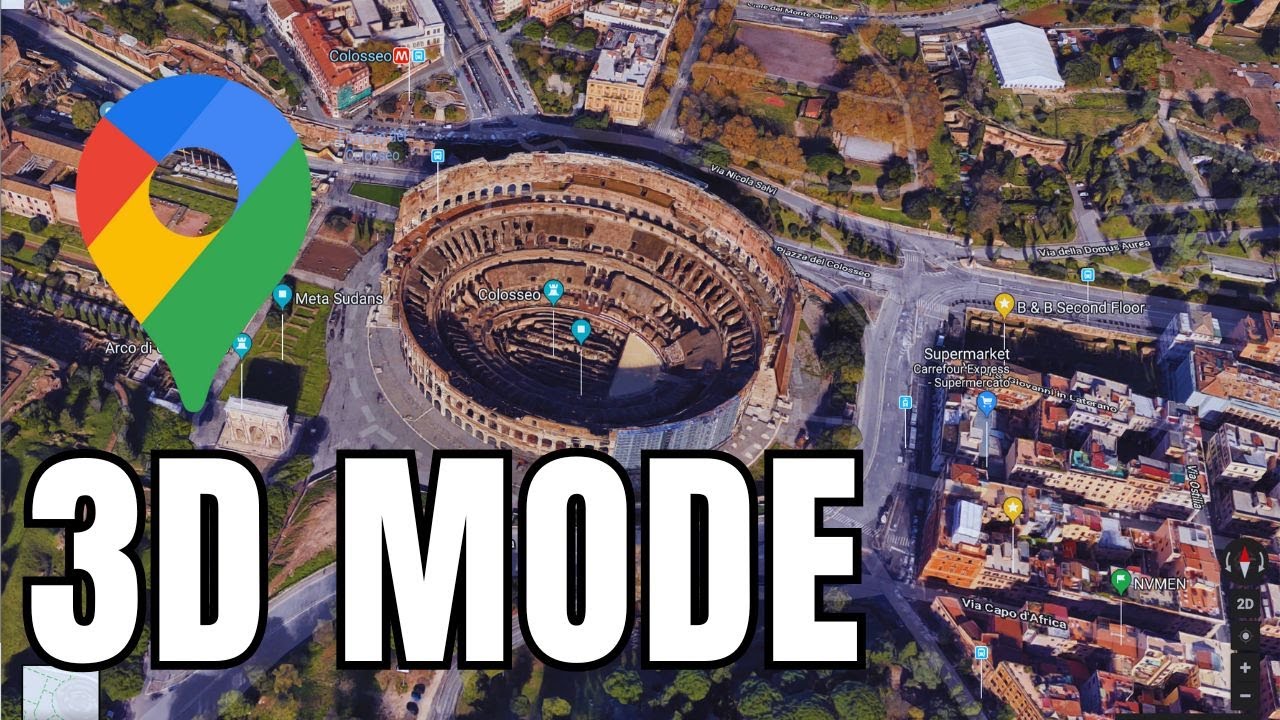 How To Turn On 3d Mode On Google Maps How To Enable 3d View In Google