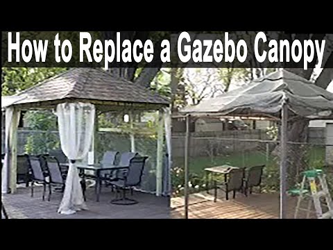 How To Sew A Replacement Gazebo Canopy