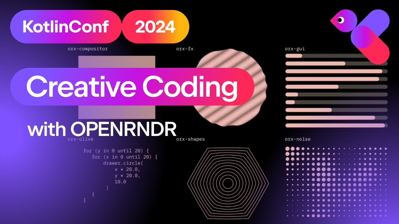 Creative Coding In Kotlin With Openrndr Edwin Jakobs Youtube