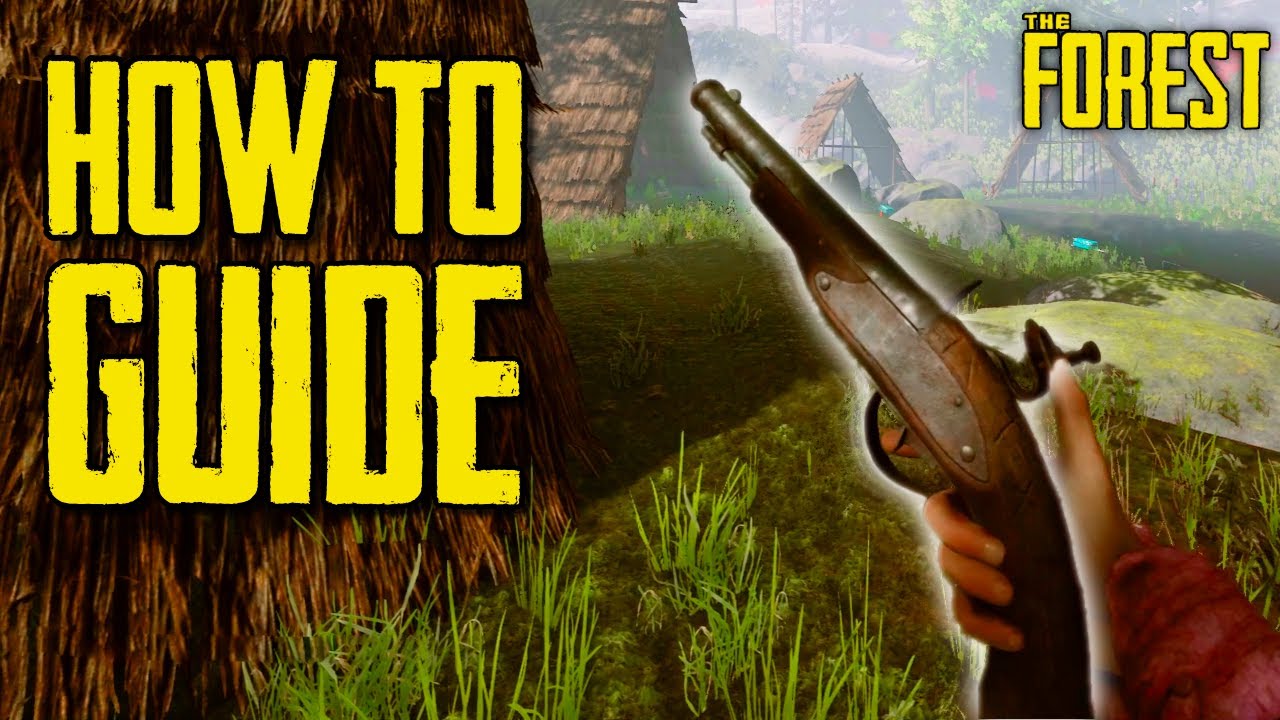 How To Get Flintlock Pistol The Forest Guide Youtube