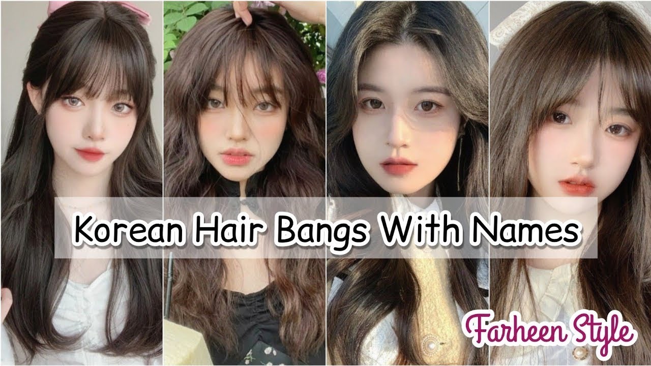 Korean Bangs Hairstyle