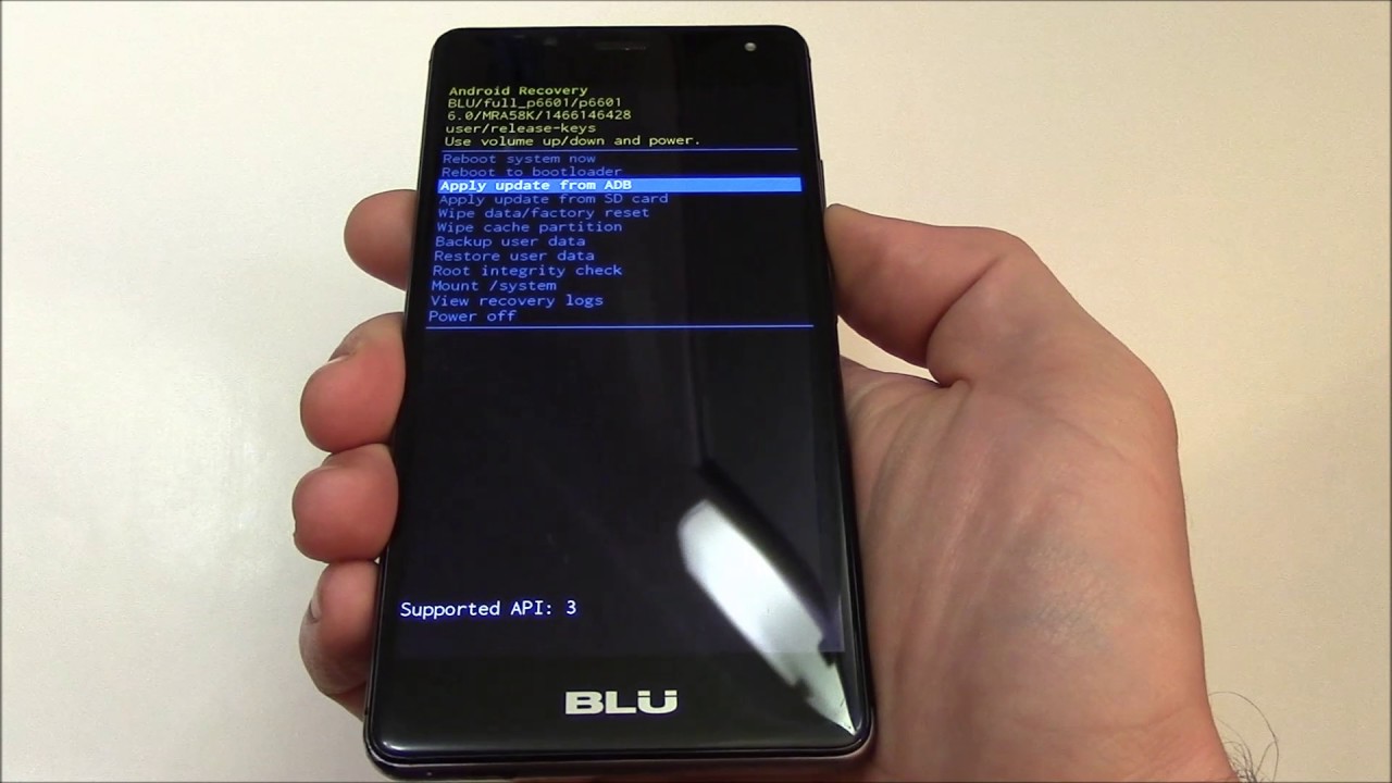 How To Hard Reset A Blu R1 Hd Smartphone Youtube