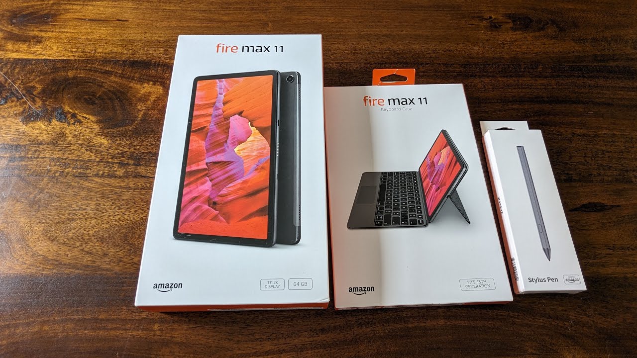 Amazon Fire Max 11 Bundle Unboxing Youtube