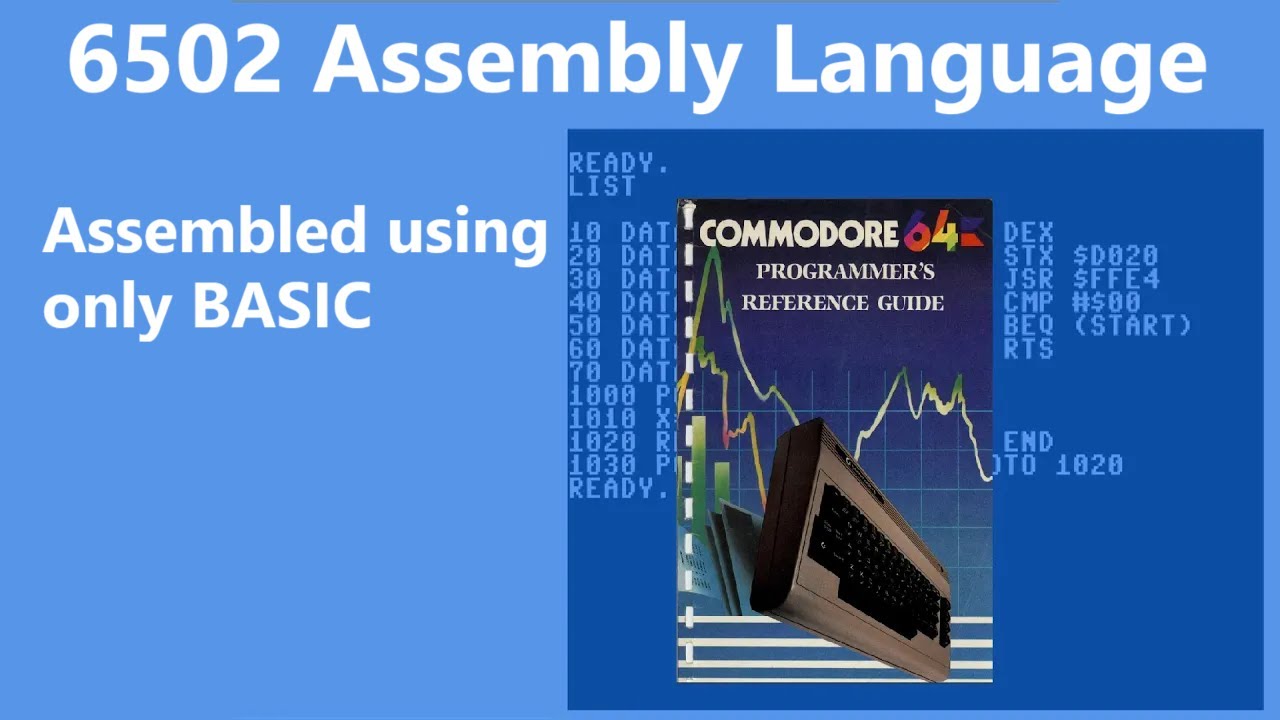 Writing Commodore 64 Assembly Language Using Only Basic Youtube
