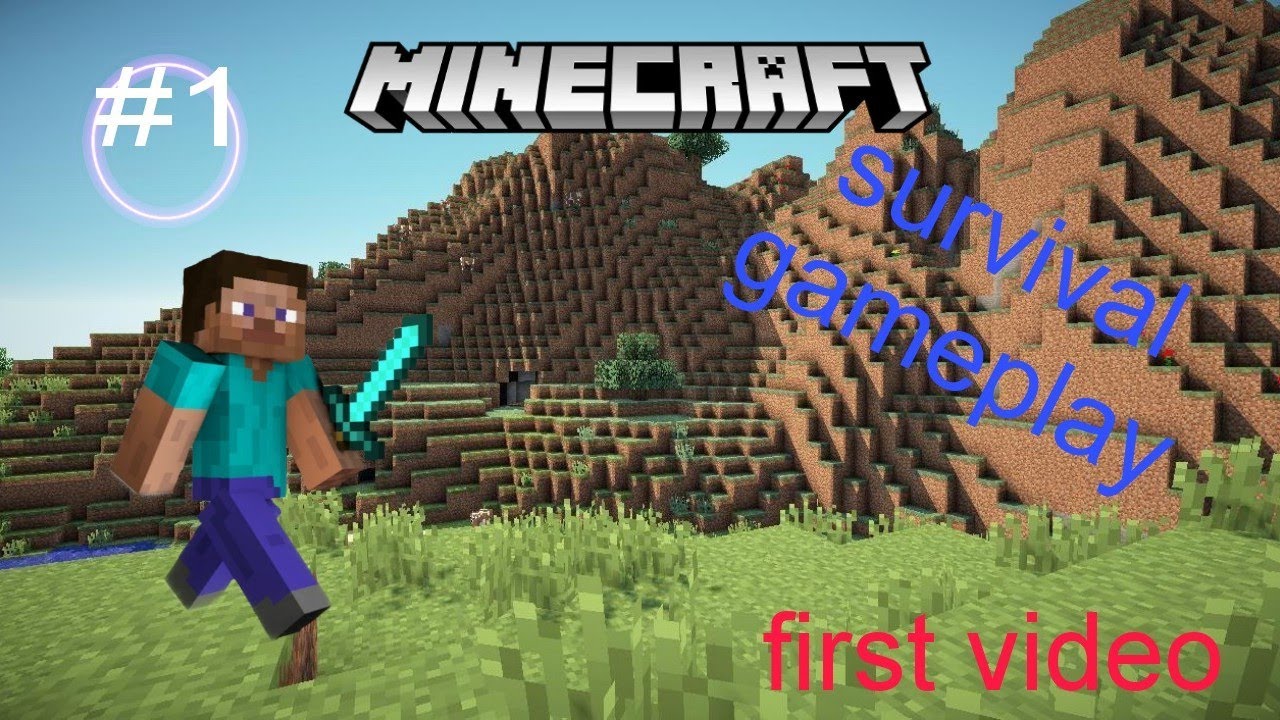 Minecraft Gameplay Video 1 Youtube