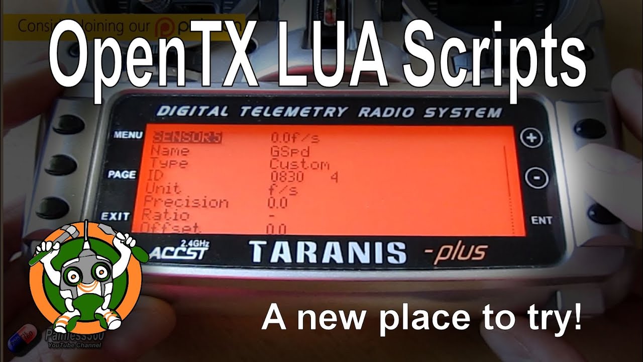 Rc Resources New Opentx Lua Library And Lua Script Guru Youtube