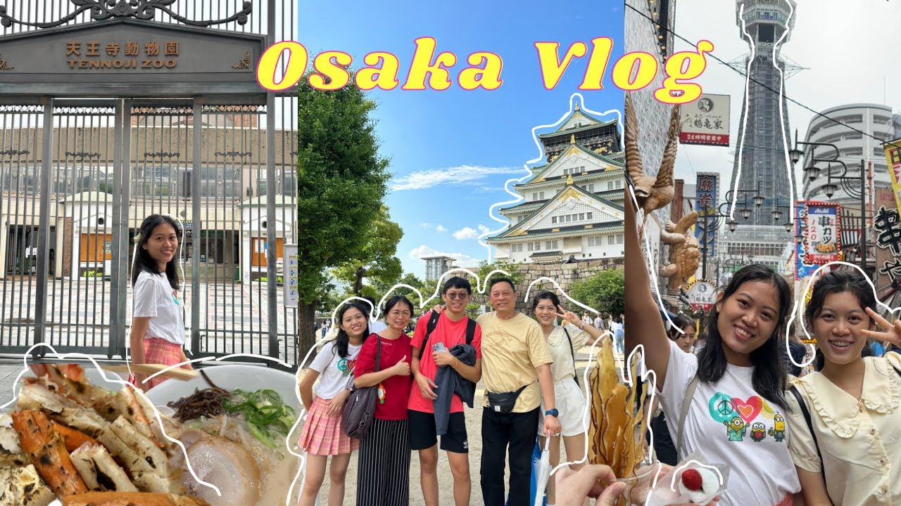 Vlog Japan Trip Osaka Youtube