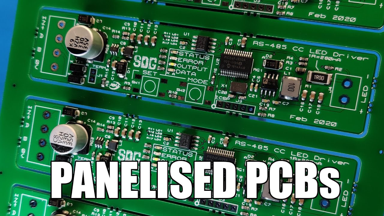 Sdg 138 How To Panelize Your Pcbs Youtube