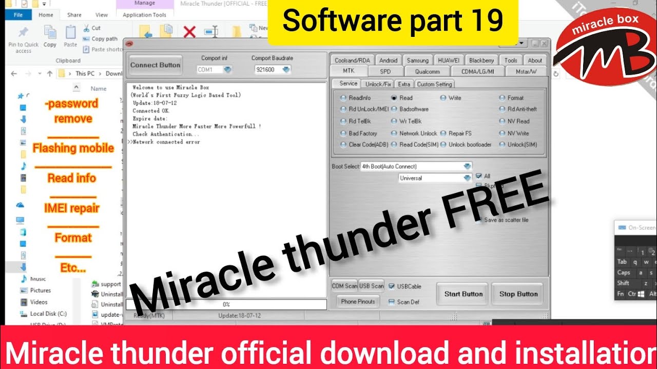 Part 19 How To Download And Install Miracle Thunder Official Free