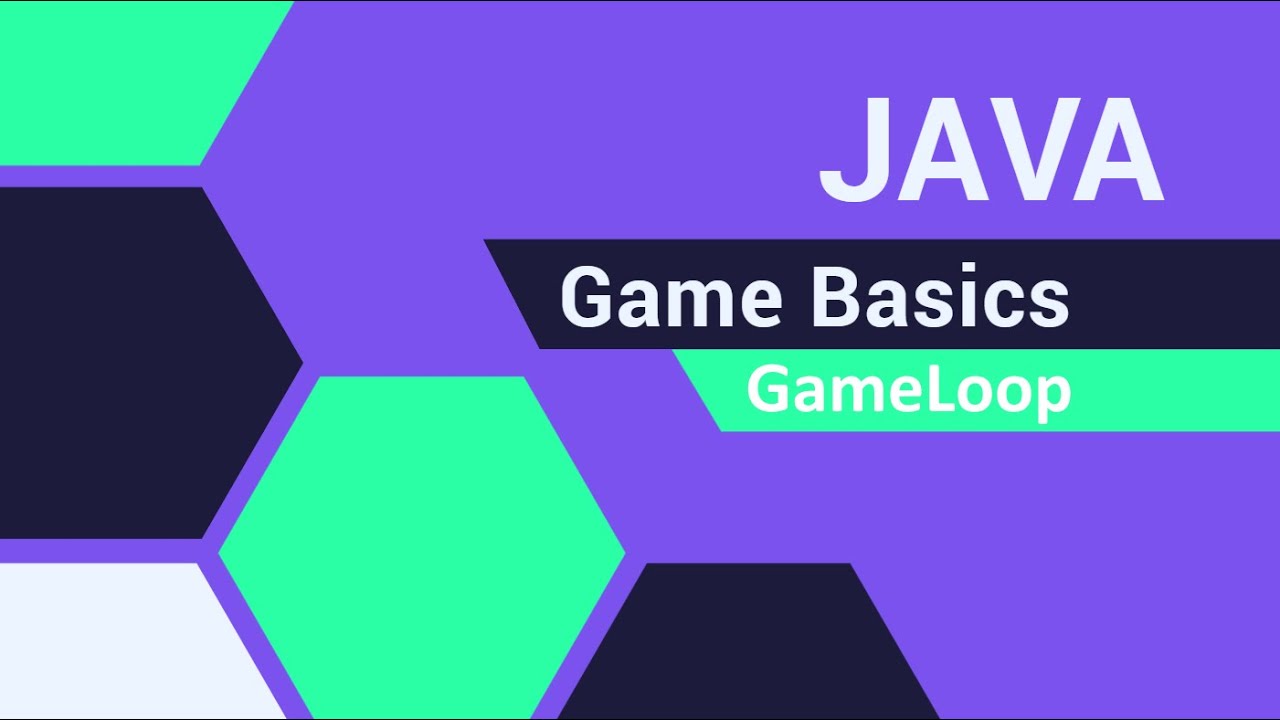 Java Game Basics 2 Gameloop Youtube