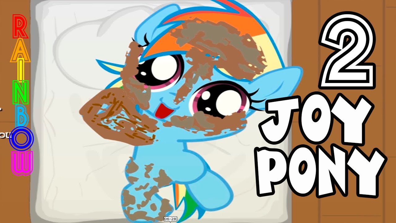 Joy Pony Rainbow Dash My Little Pony Gameplay Walkthrough Caring