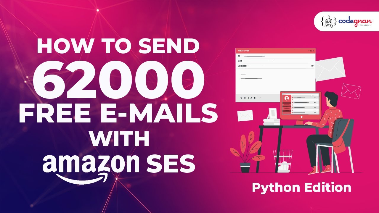 Aws Ses Amazon Ses How To Send Emails Using Python Tutorial Simple