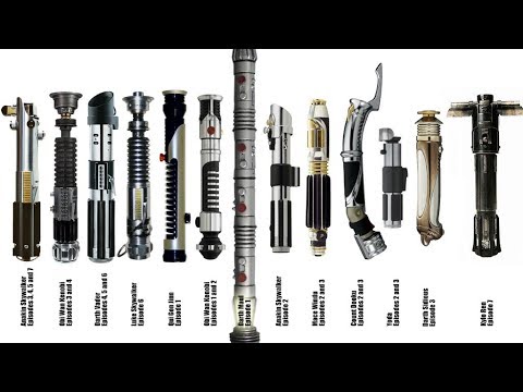 Every Single Lightsaber Type In Star Wars Youtube