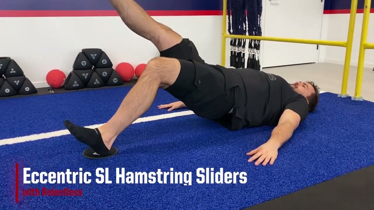 Eccentric Sl Hamstring Sliders Youtube