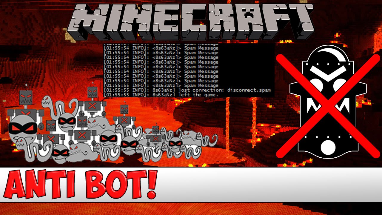 Minecraft Plugin Tutorial Anti Bot Youtube