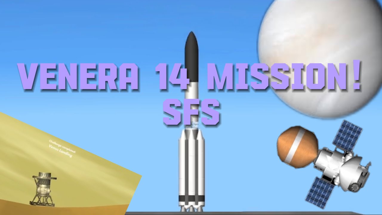 Sfs Venera Mission To Venus Youtube