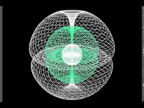 Multiple Double Torus Seed 3d Wireframe Animation By Dimitri Detchev