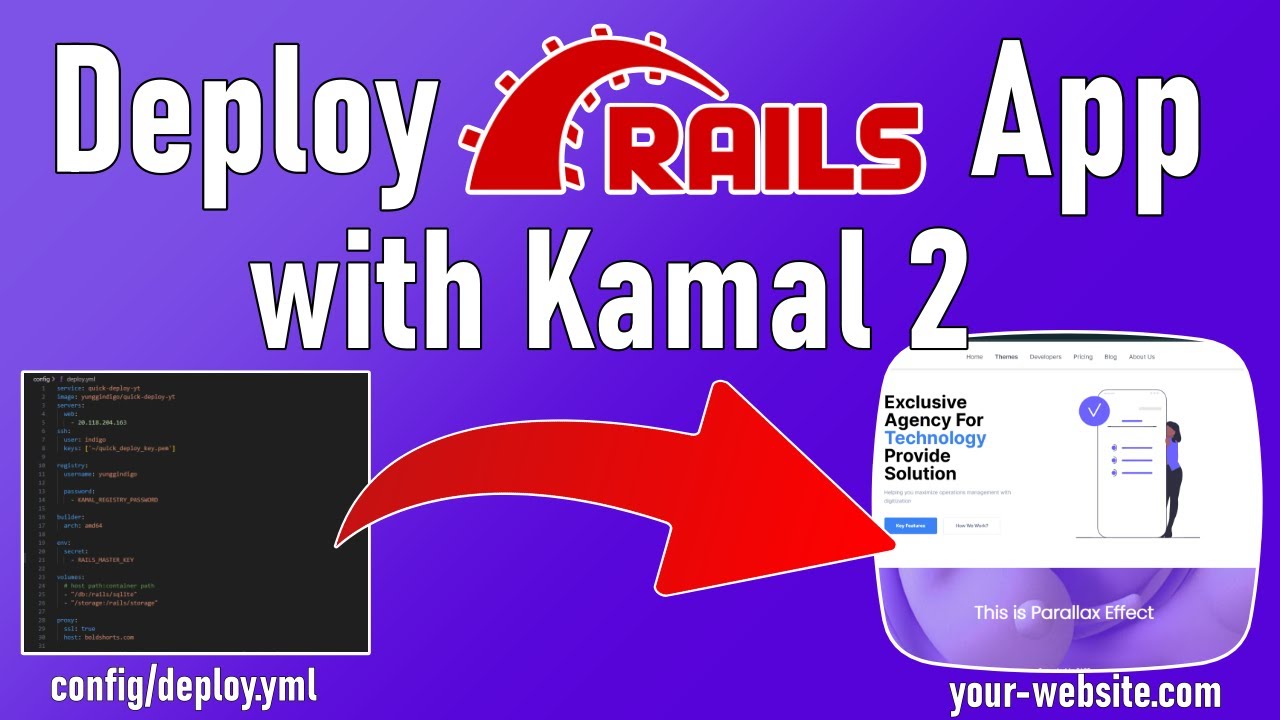 How To Deploy Rails 7 App With Kamal 2 Azure Sqlite Tailwindcss